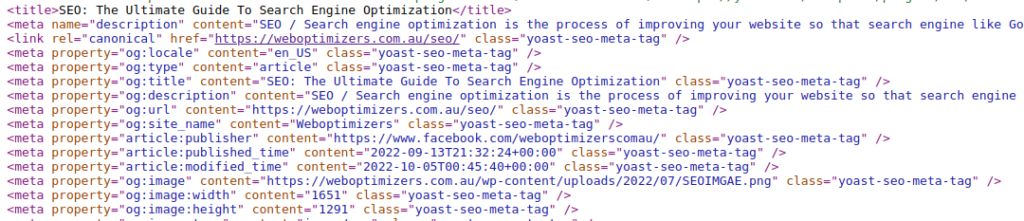 A Comprehensive Guide To Meta Tags For SEO - Mojo Dojo